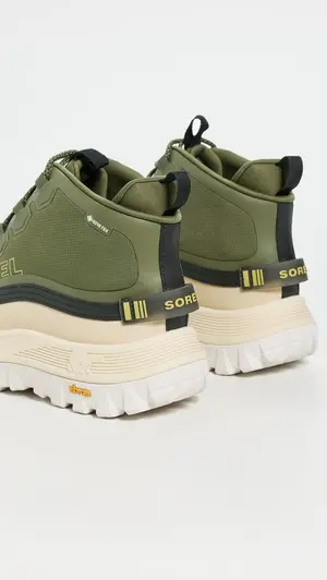 Sorel Callsign Horizon Mid Gtx Sneakers - Utility Green/honey White