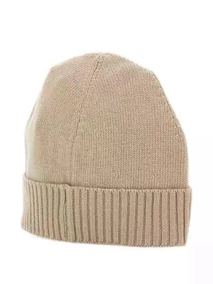 Peuterey Logo Beanie - Neutrals