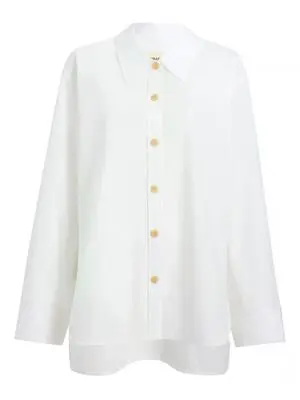 Khaite Herschel Buttoned Shirt - White