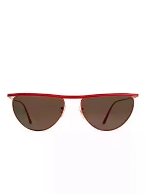 Khaite X Oliver Peoples 1984c Sunglasses - Red