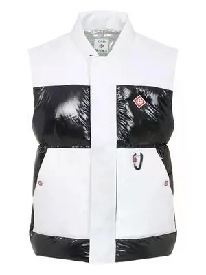 Casablanca Panelled Gilet - White