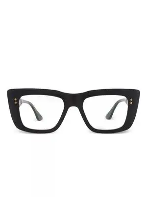 Dita Mahine Square Eyeglasses - Black