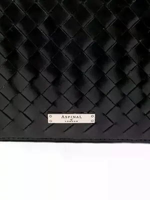 ASPINAL OF LONDON Woven Camera Bag - Black