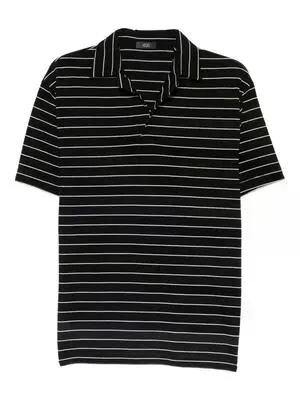 HOSIO Striped Polo Shirt