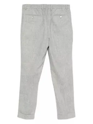 GRAN SASSO Drawstring-waist Trousers - Grey