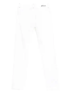 Kiton Cotton Straight Trousers