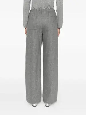 GRAN SASSO Drawstring-waist Trousers - Grey