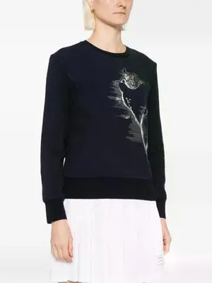 Thom Browne Embroidered Crewneck Sweatshirt