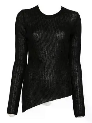 Yohji Yamamoto Asymmetrical Knitwear For Women
