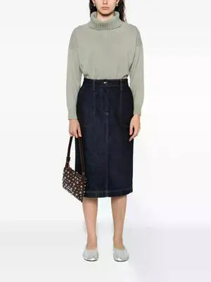 NIU Denim Midi Skirt