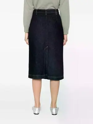 NIU Denim Midi Skirt