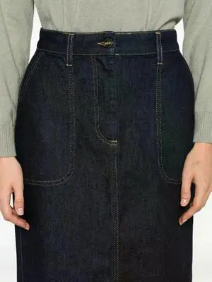 NIU Denim Midi Skirt