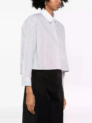 CORDERA Striped Button-down Shirt