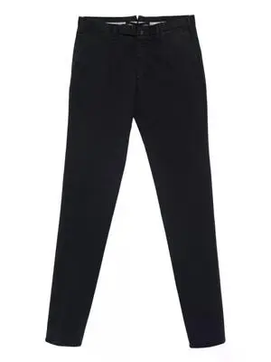 Incotex Black Wash Bottoms For Men