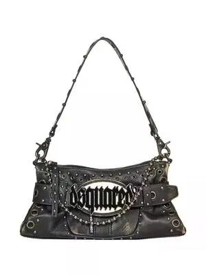 Dsquared2 Eyelet Studded Shoulder Bag