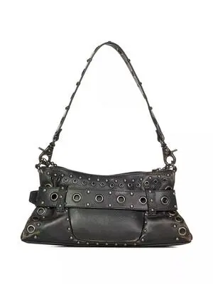 Dsquared2 Eyelet Studded Shoulder Bag