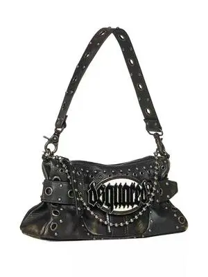 Dsquared2 Eyelet Studded Shoulder Bag