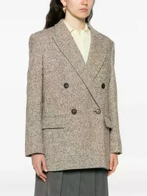 Brunello Cucinelli Double-breasted Tweed Jacket