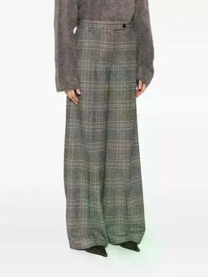 Pinko Plaid Trousers