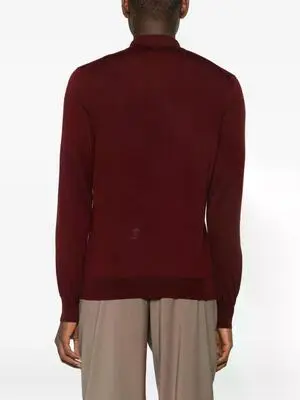 GRAN SASSO Polo-collar Half-zip Sweater