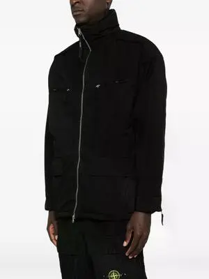 Aspesi Zip-up Jacket - Black