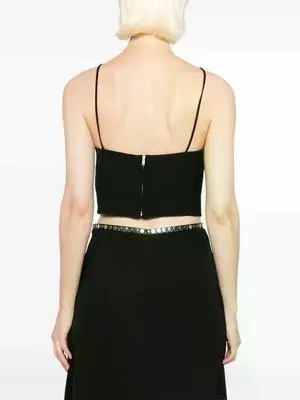 JIL SANDER V-neck Tank Top - Black