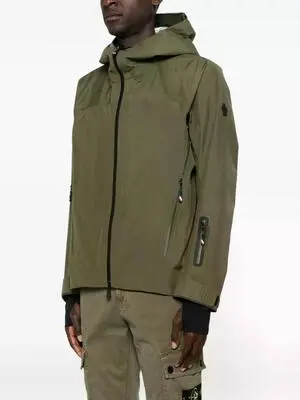 Moncler Hinterburgs Hooded Ski Jacket - Green