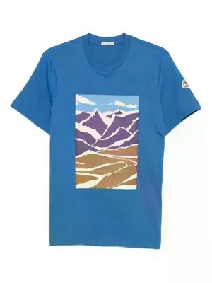 Moncler Graphic-print Short-sleeve T-shirt