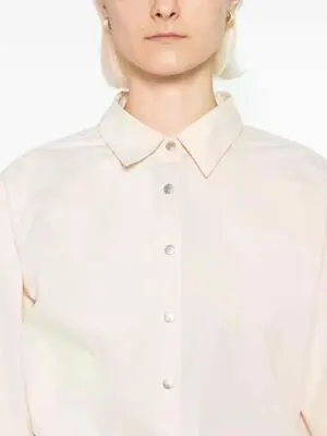 SPORT B. BY AGNÈS B. Cropped Long-sleeve Shirt