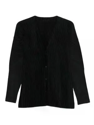 Issey Miyake Button-up Cardigan - Black