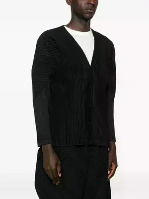 Issey Miyake Button-up Cardigan - Black