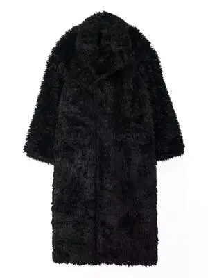 Camper Teddy-effect Faux-fur Coat