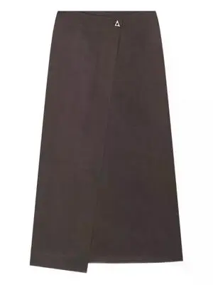 AERON Asymmetric Wrap Skirt