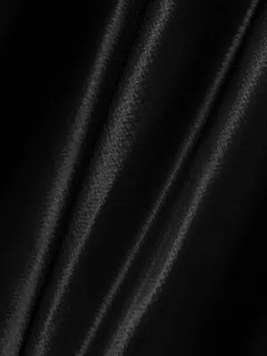 FFORME Layla Hammered-satin Maxi Dress - Black