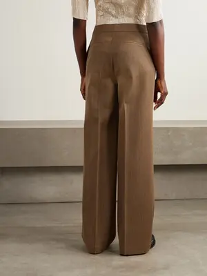 FFORME Agel Wool Wide-leg Pants