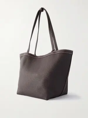 THE ROW Park Small Textured-leather Tote