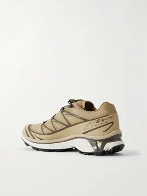 SALOMON Xt-6 Tpu-trimmed Gore-tex Mesh Sneakers