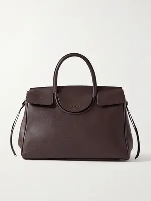 Staud Maude Textured-leather Tote