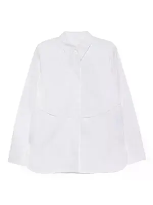 JIL SANDER Cotton Shirt - Neutrals