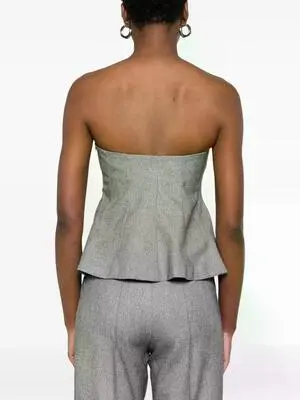 RAME Flared Strapless Top