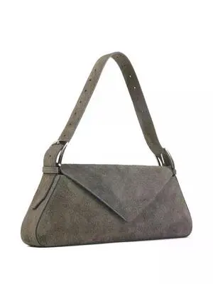 Camper Suede Shoulder Bag - Grey