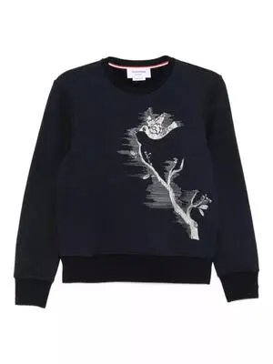 Thom Browne Ribbed Sweatshirts Hoodies For Women