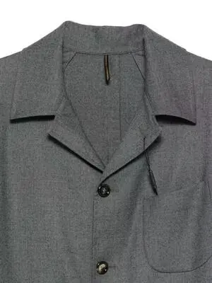 DELL'OGLIO Patch-pocket Single-breasted Suit - Grey