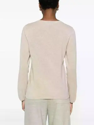 GRAN SASSO V-neck Fine Knit Sweater