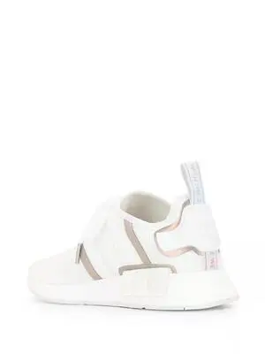 Adidas Metallic-tape Lace-up Sneakers - White