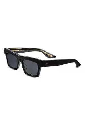 Khaite X Oliver Peoples Rectangle Frame Sunglasses - Black