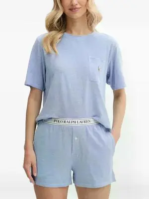 Polo Ralph Lauren Logo Pyjama Set - Purple