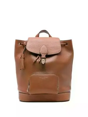 ASPINAL OF LONDON Small Hudson Backpack - Brown