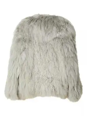 Patrizia Pepe Collared Faux-fur Jacket