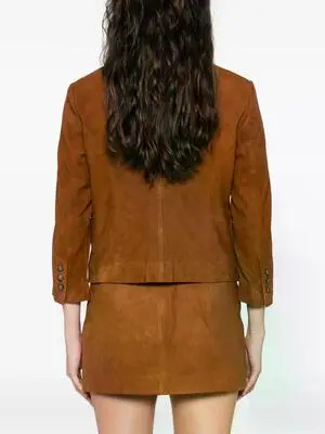 THE GARMENT Suede Pocket Jacket - Brown